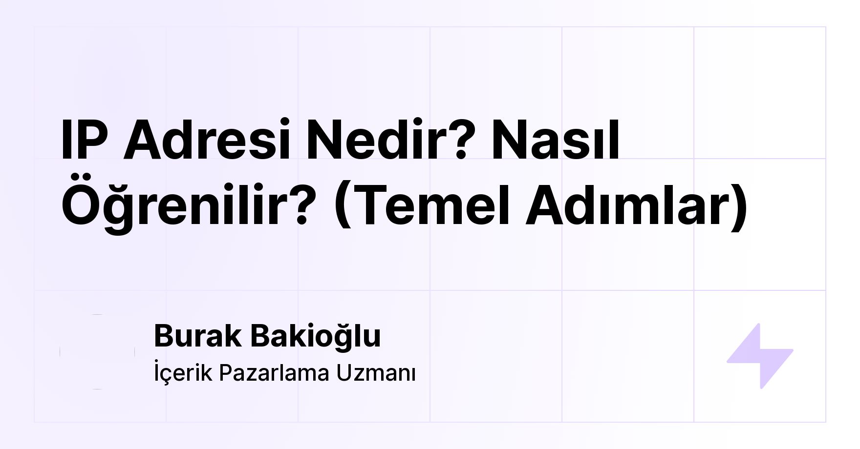 IP Adresi Nedir? Nasıl Öğrenilir? (Temel Adımlar) - ikas